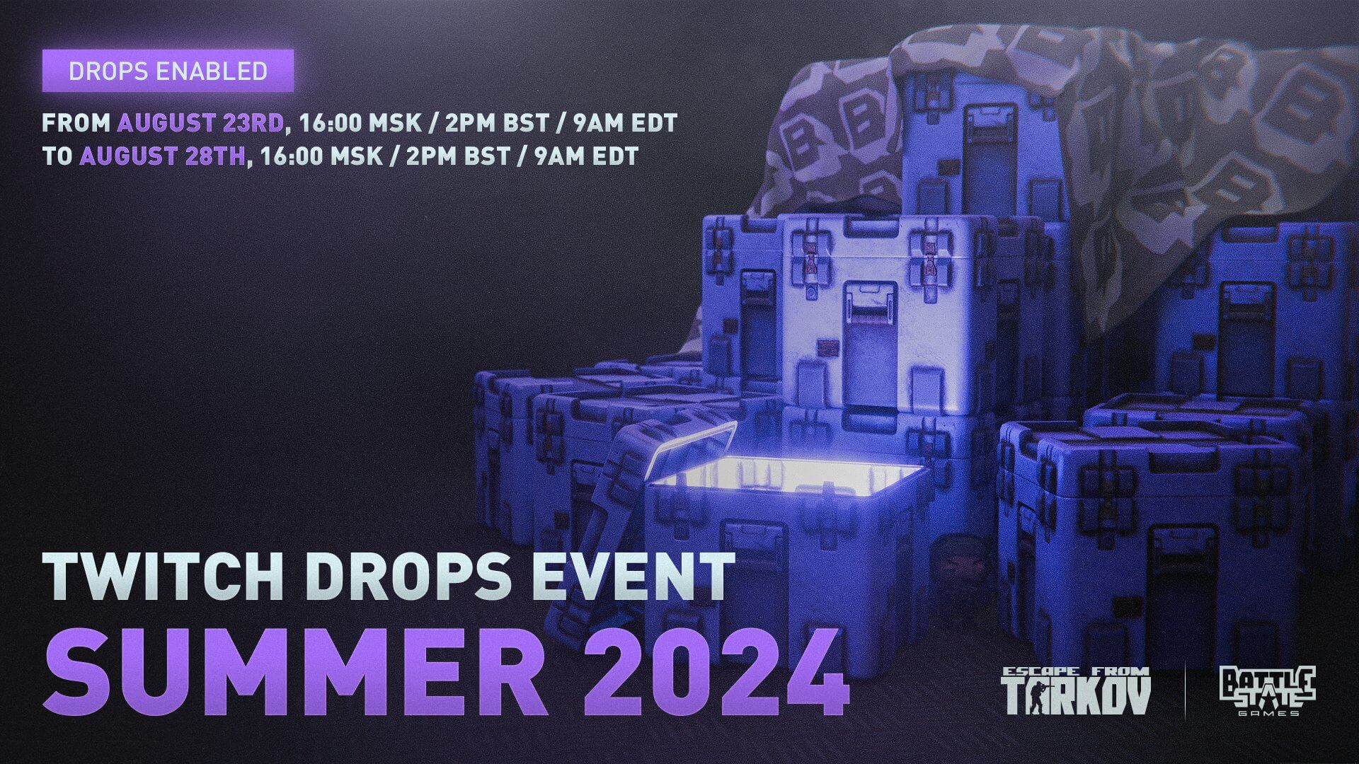 Escape from Tarkov - So sichert ihr euch die Twitch Drops im August ...